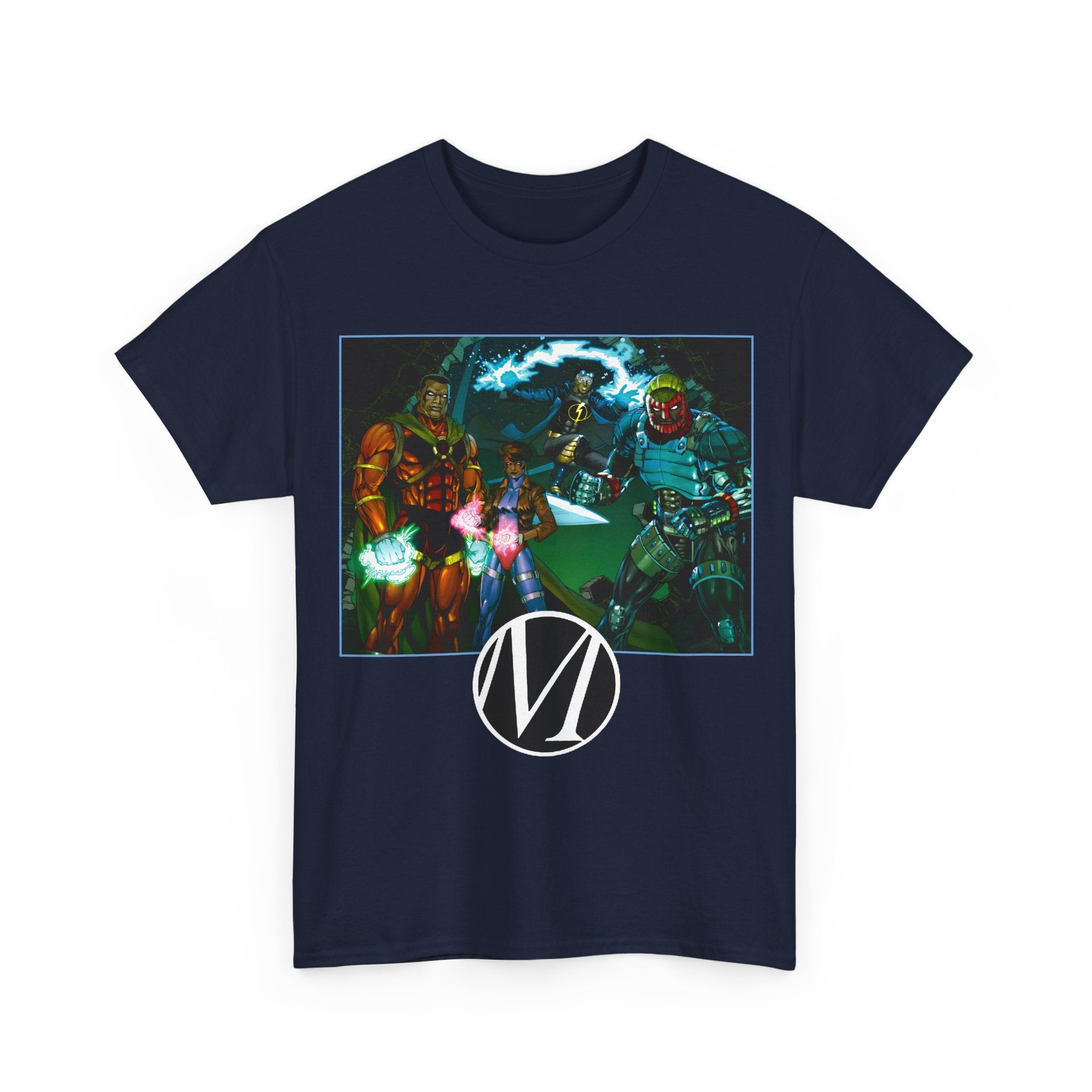 Milestone Comics Heroes T-Shirt - Static, Icon, Rocket, Hardware - Dak ...