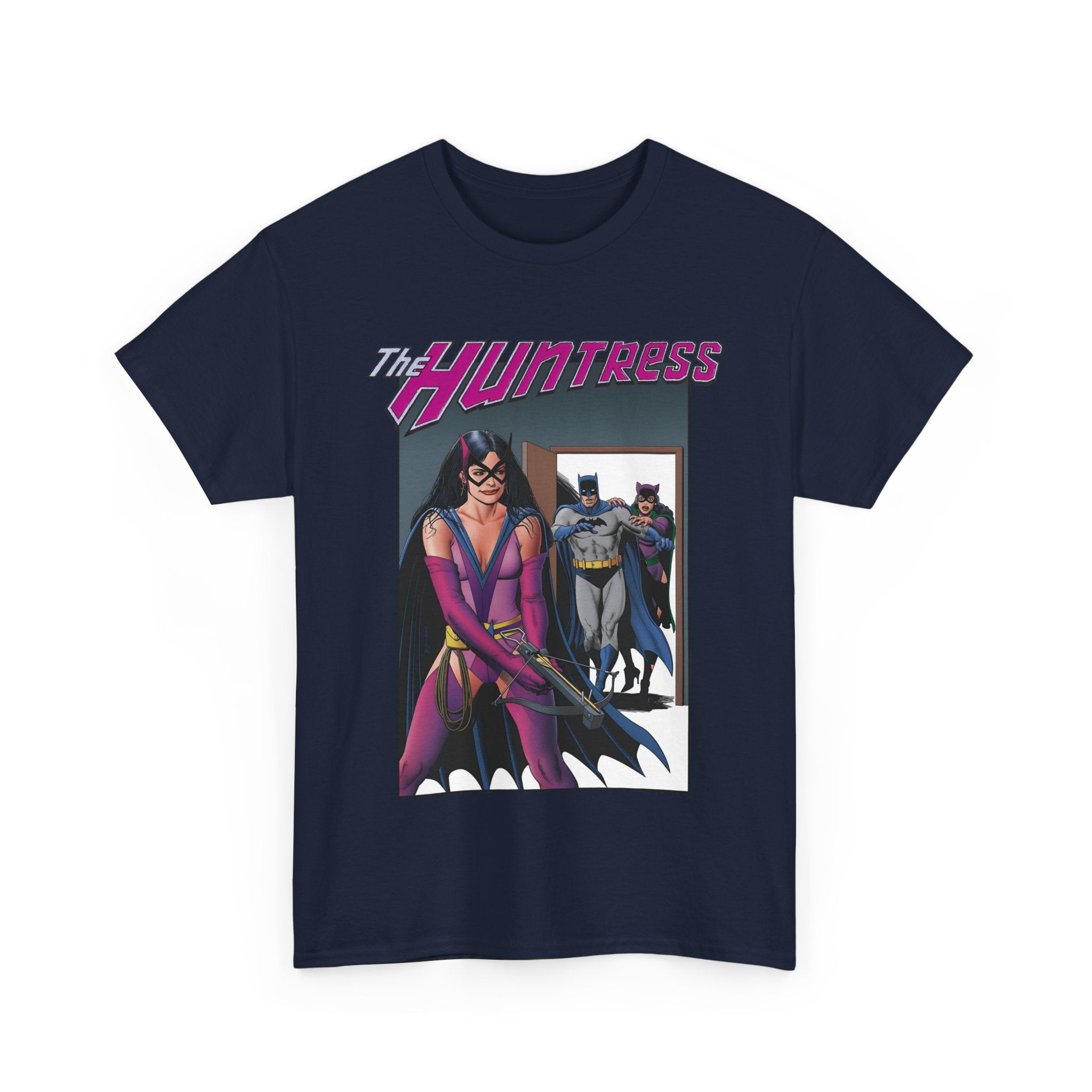 Huntress Shirt - Brian Bolland Art - Helena Wayne, Batman and Catwoman ...